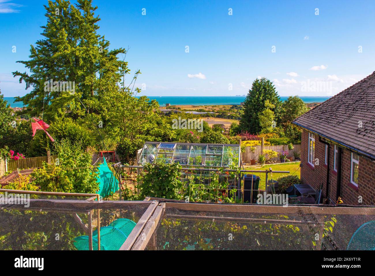 Greenhouse in a backyard of a house in Hythe with nice view,Kent ...