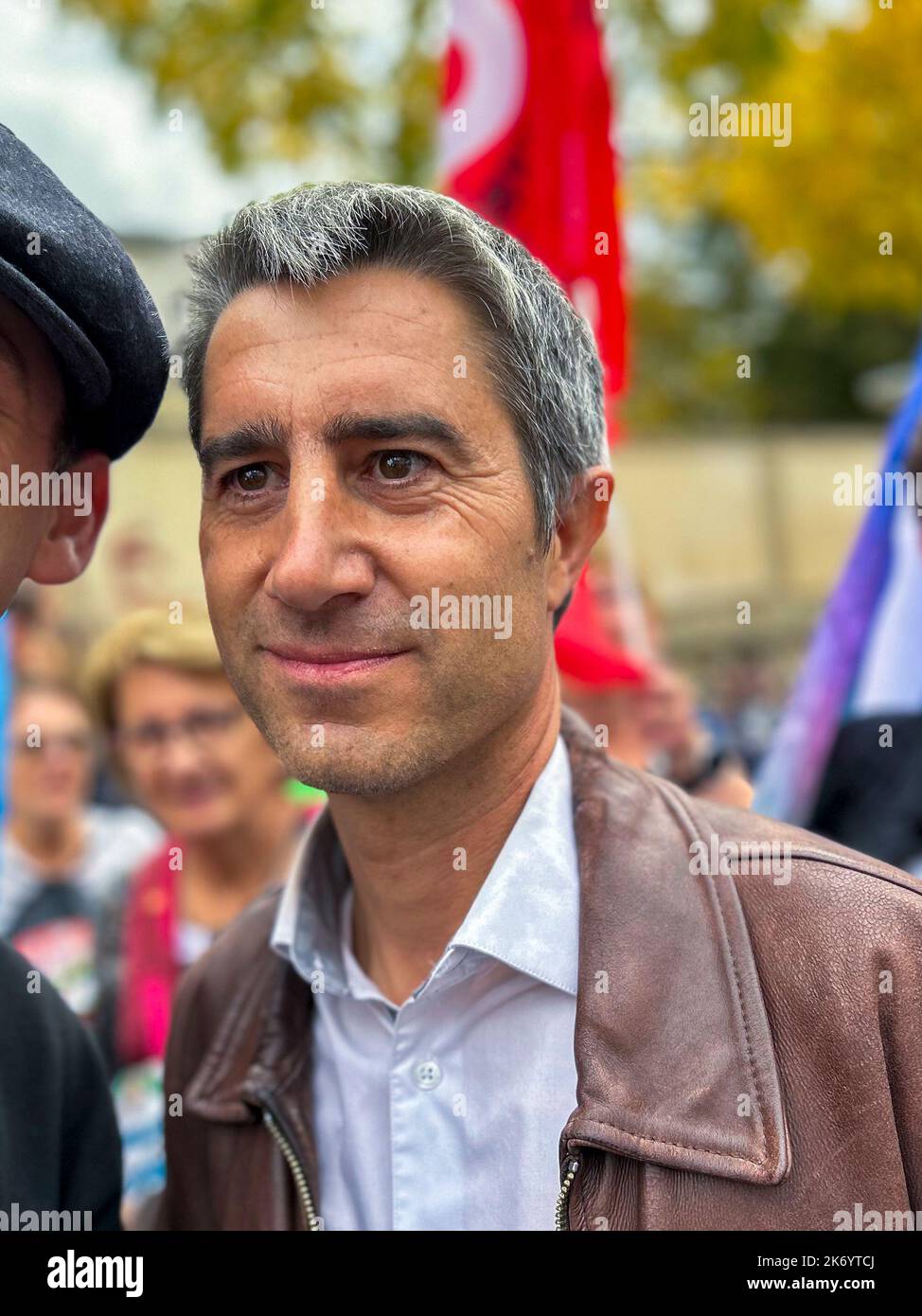 Paris, France, French Left Political Party, NUPES, LFI, Demonstration ...