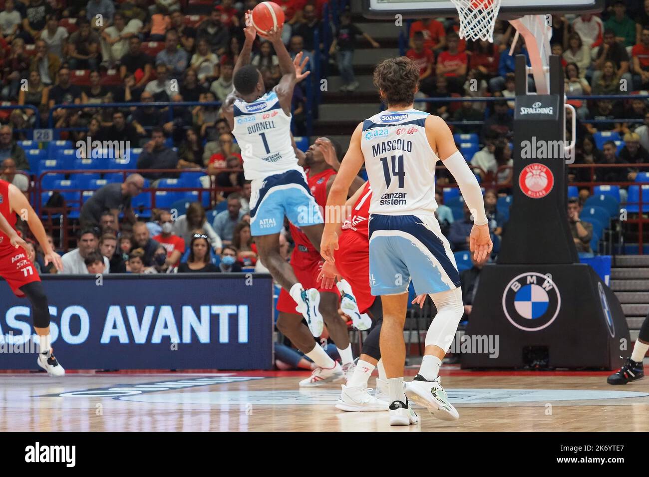 Mediolanum Forum, Milan, Italy, October 16, 2022, Jason Burnell ...