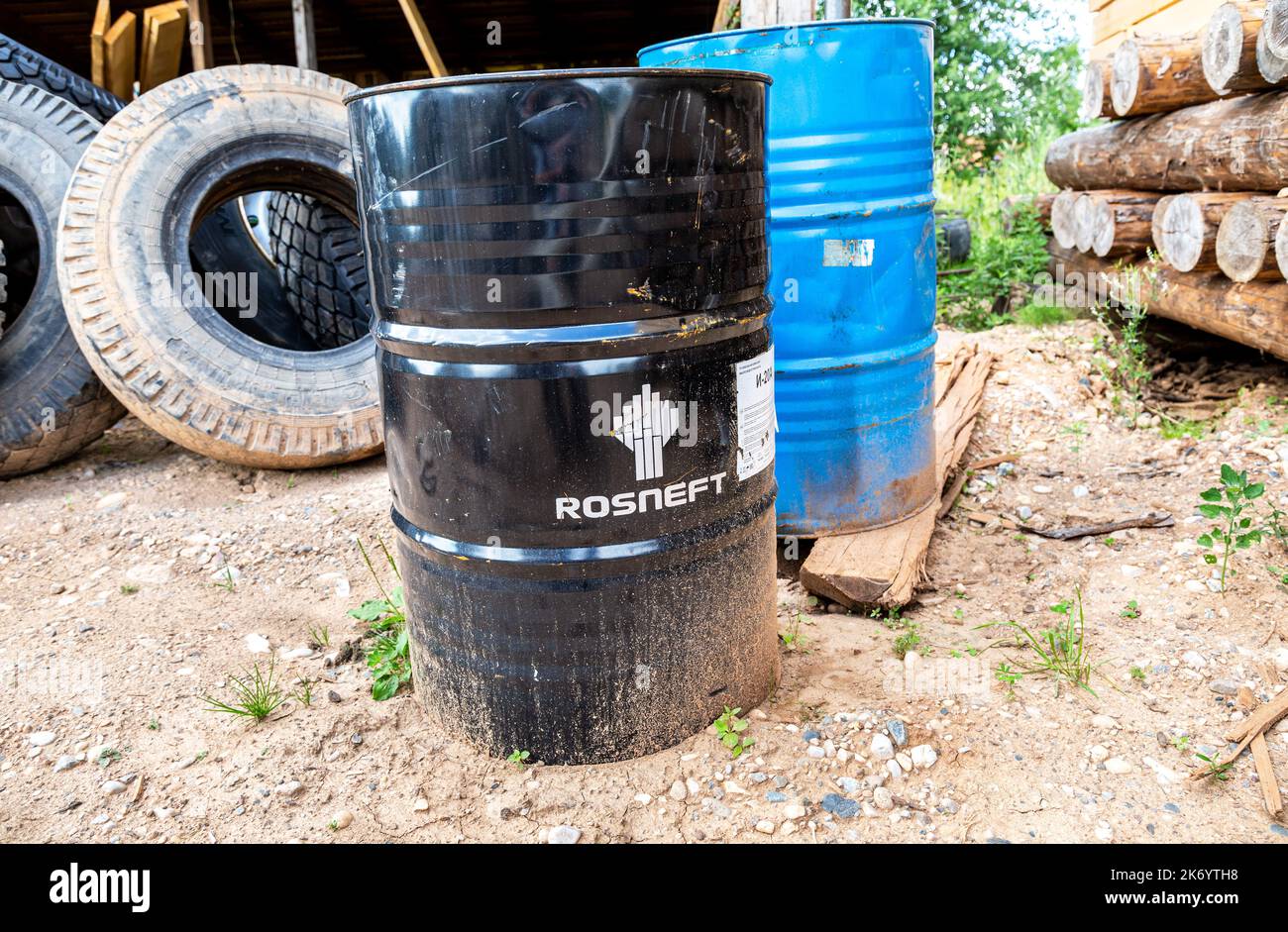 Rosneft lubricants hi-res stock photography and images - Alamy