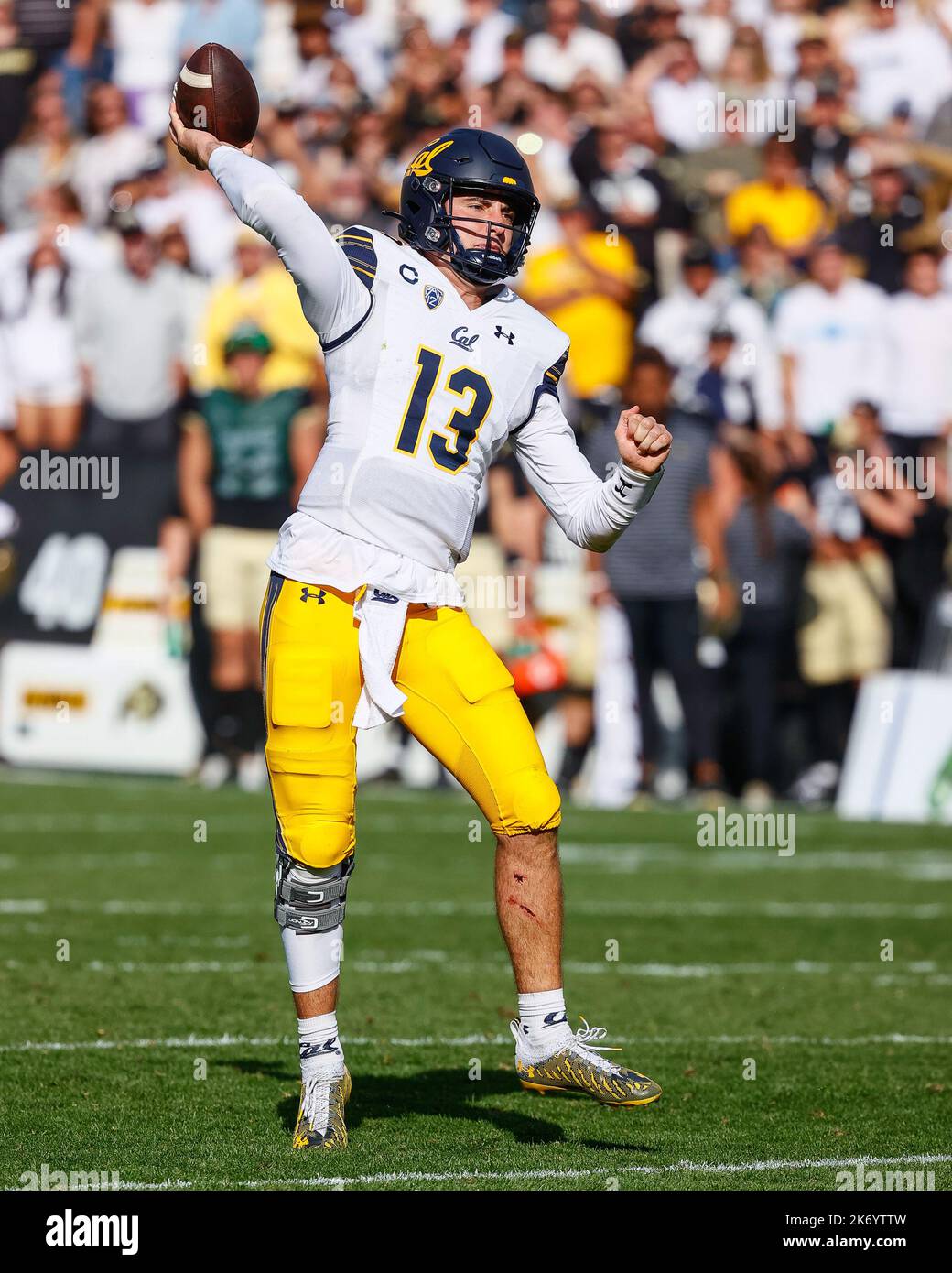 October 15, 2022: California Golden Bears quarterback Jack Plummer (13 ...