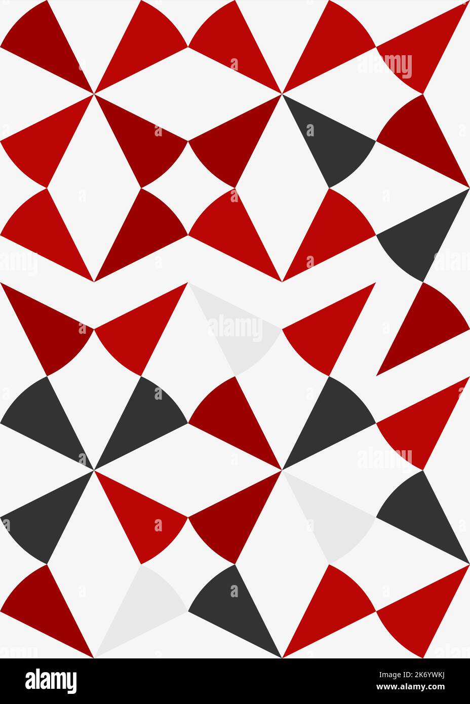 Abstract Geometrical generative computational art illustration Stock ...