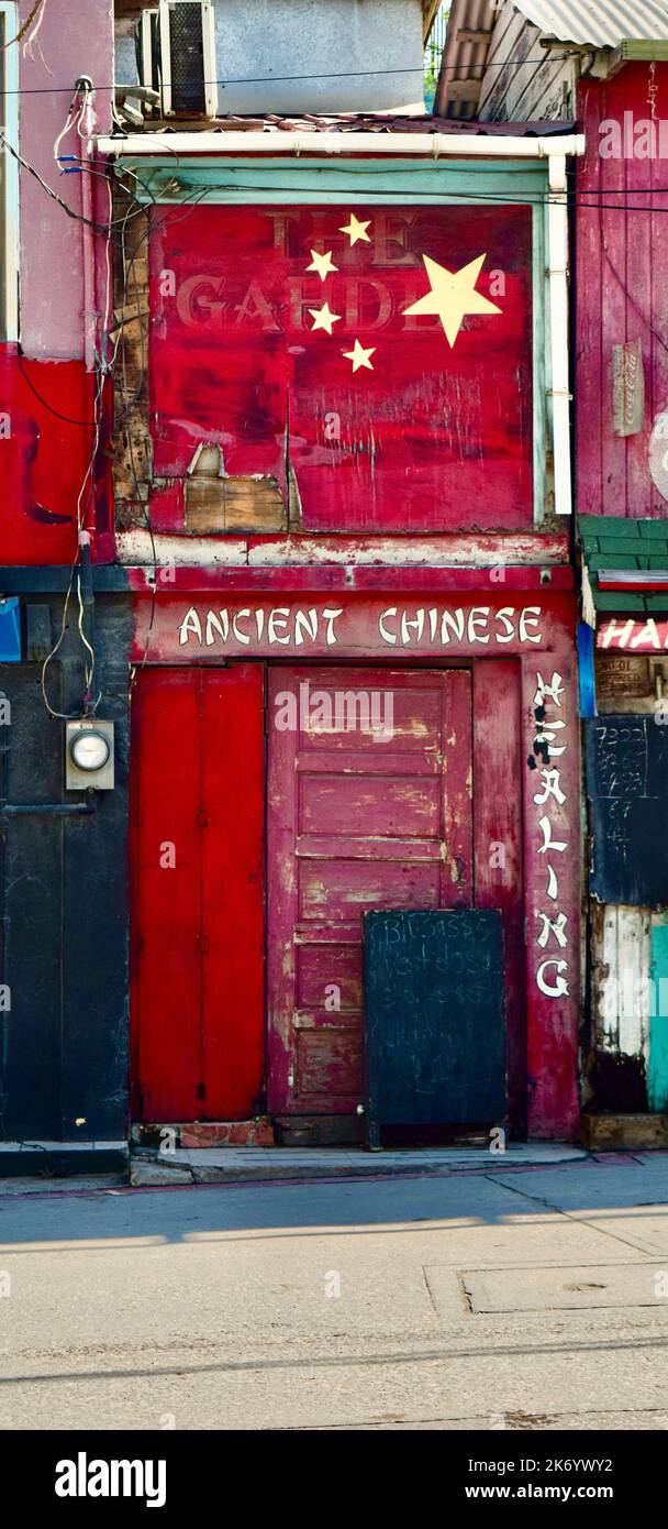 The front of Äncient Chinese Healing', a Chinese medicine practitioner ...