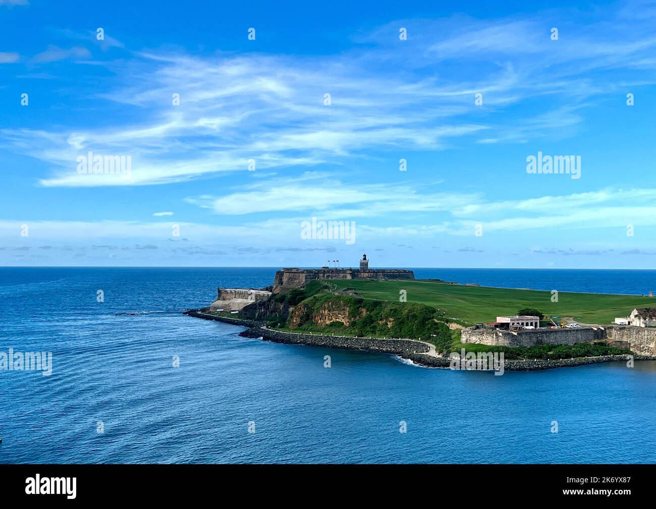 Historic Fort San Felipe "El Morro", Old San Juan, Puerto Rico.View ...