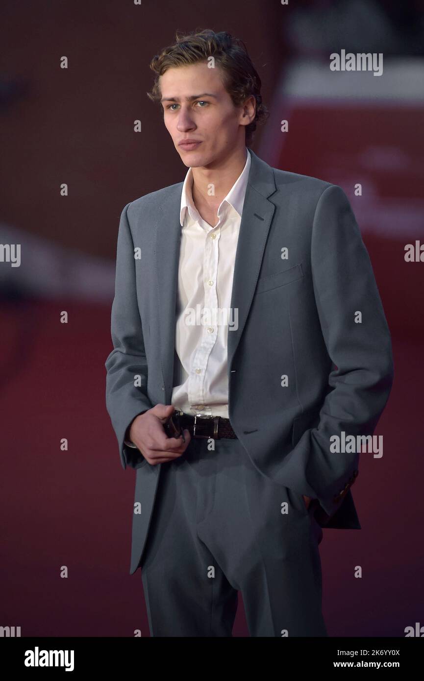 Rome, Italy. 15th Oct, 2022. ROME, ITALY - OCTOBER 15: Mattia Carrano ...