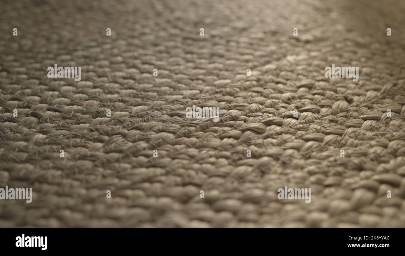 shot of jute rug closeup, wide photo Stock Photo - Alamy