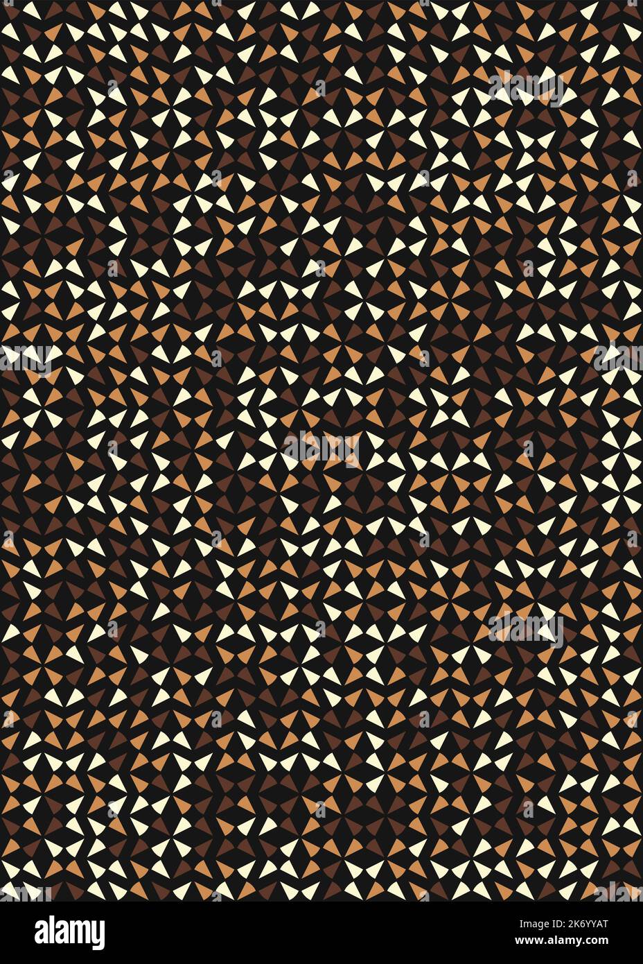 Abstract Geometrical generative computational art illustration Stock ...