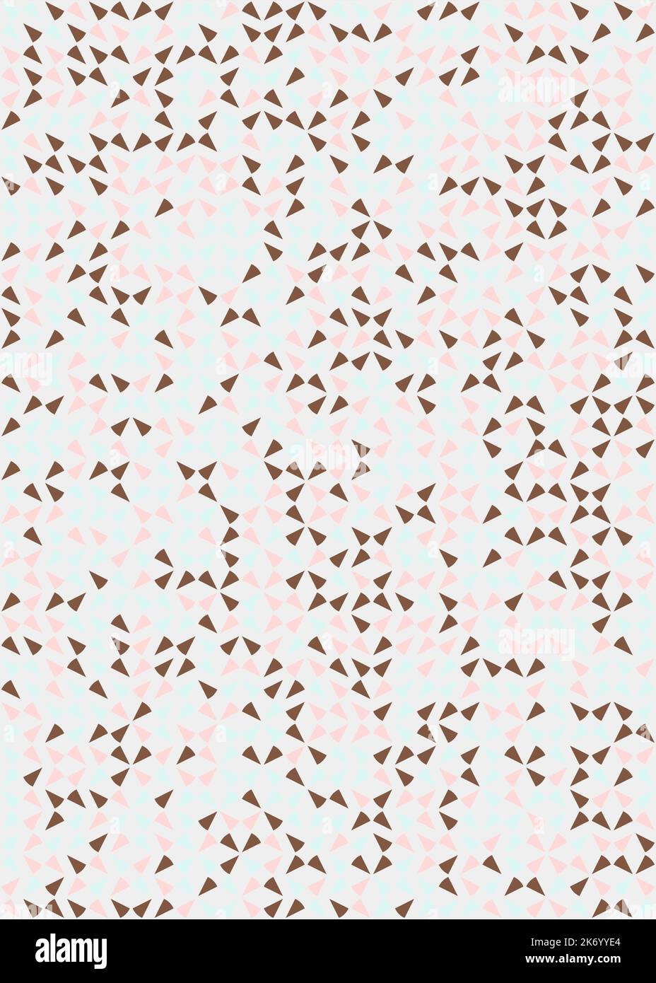 Abstract Geometrical generative computational art illustration Stock ...