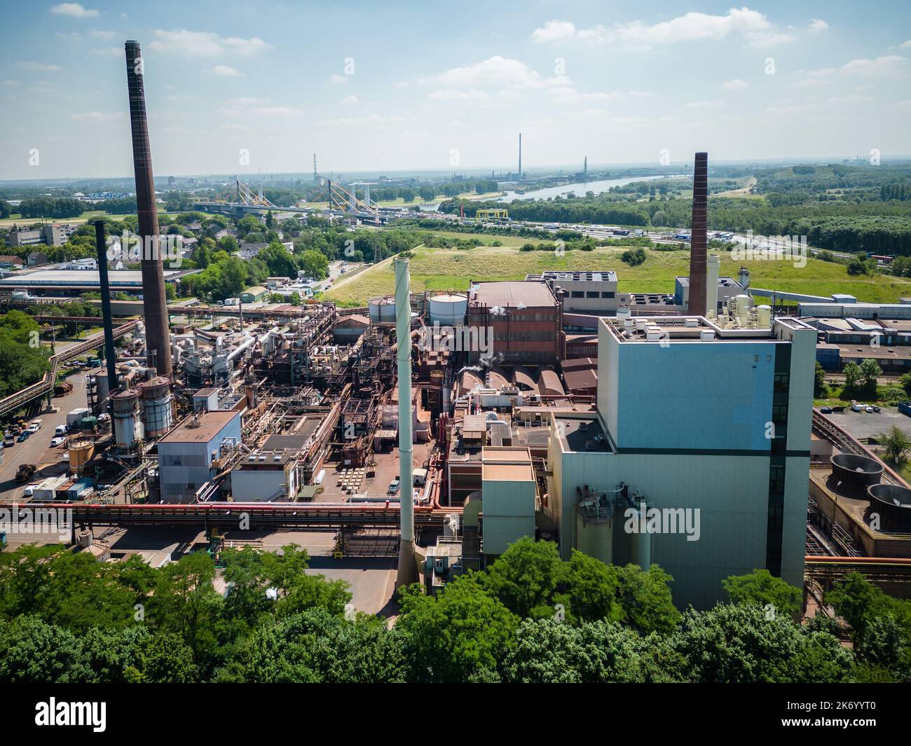 Chemical Plant of Venator in Duisburg Stock Photo - Alamy