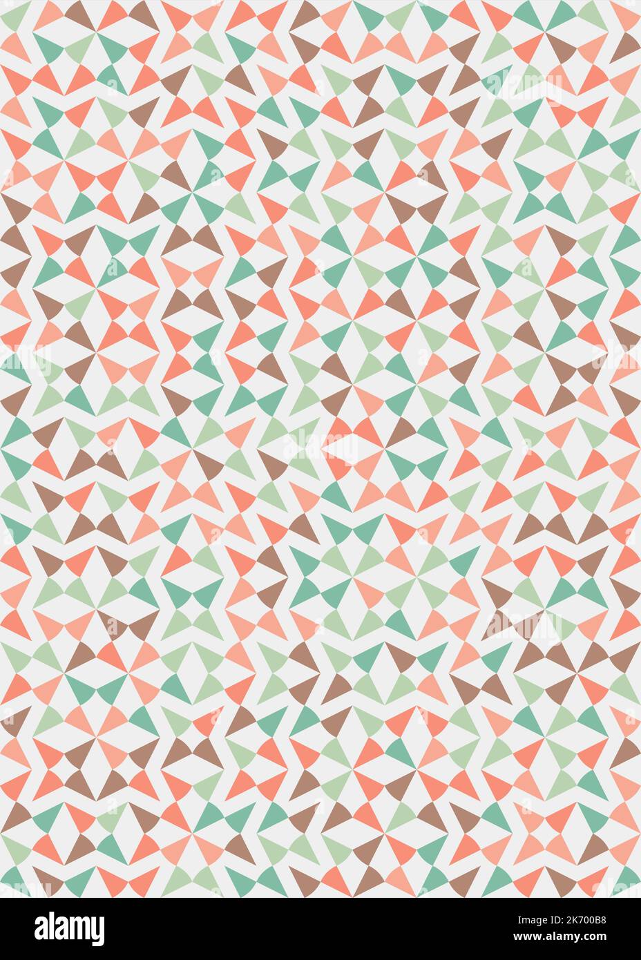 Abstract Geometrical generative computational art illustration Stock ...