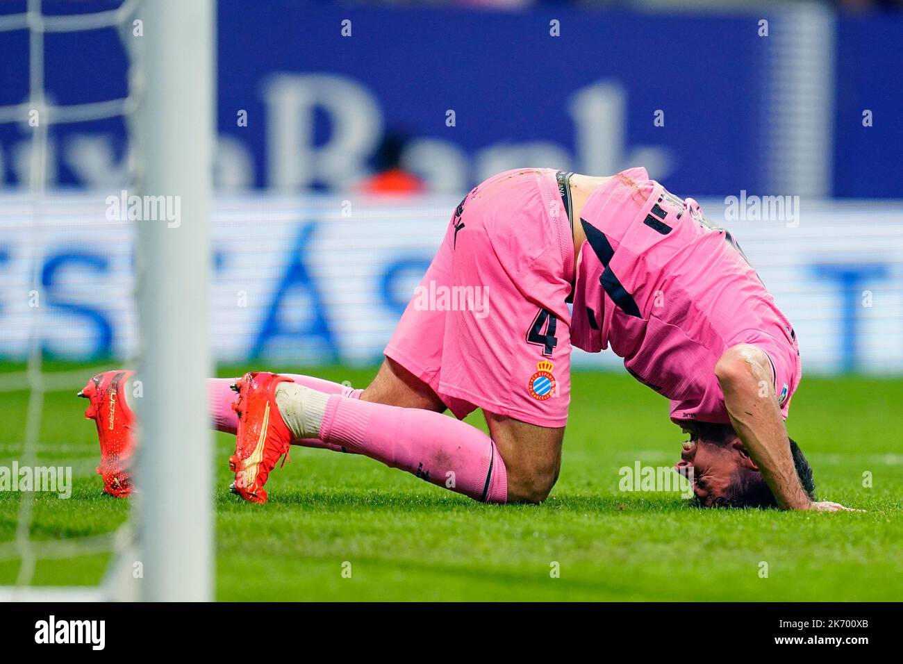 Leandro Cabrera of RCD Espanyol during the La Liga match between RCD ...