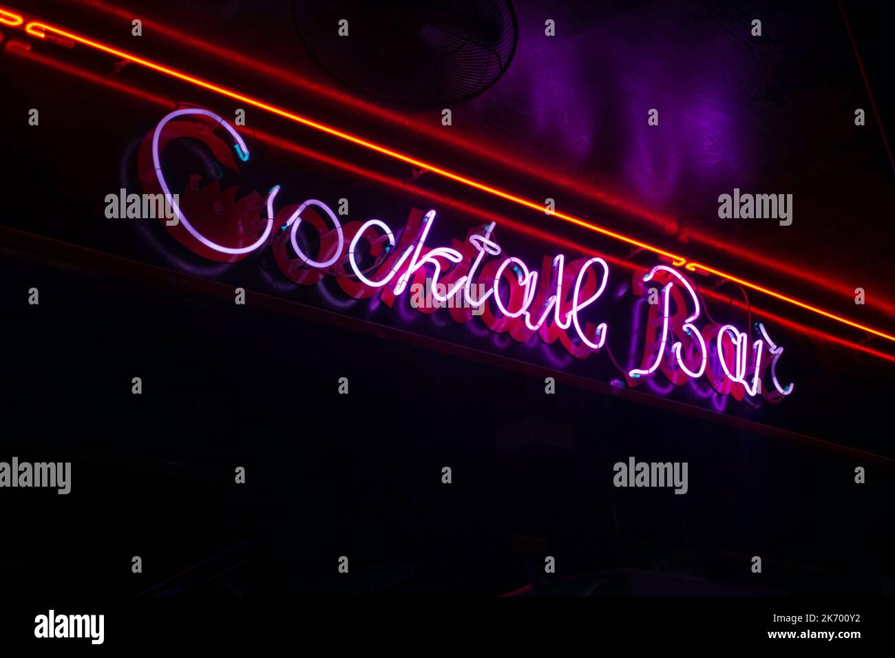 Purple neon signage hi-res stock photography and images - Alamy