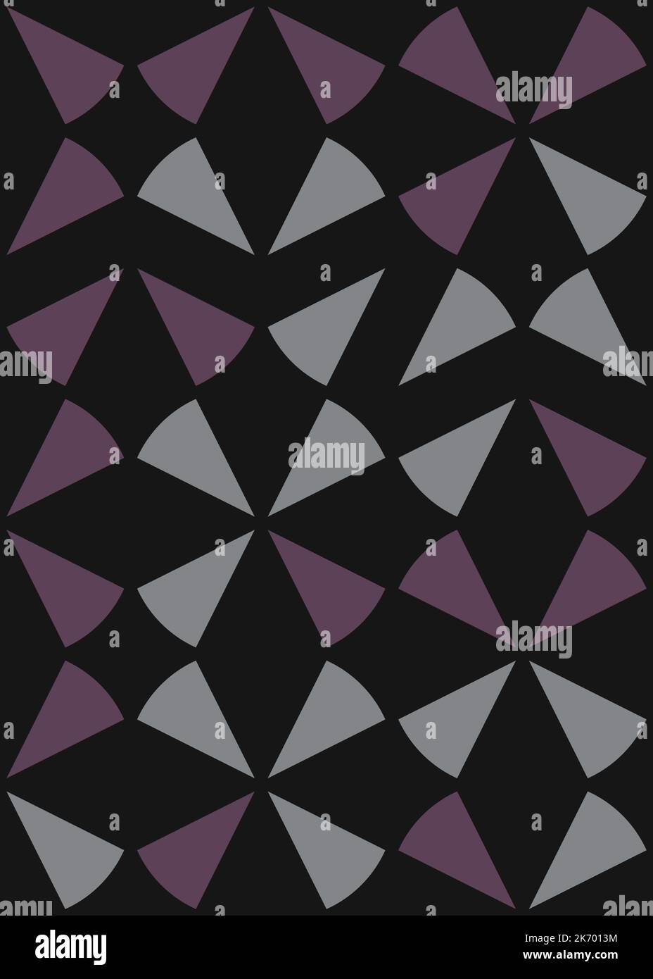 Abstract Geometrical generative computational art illustration Stock ...