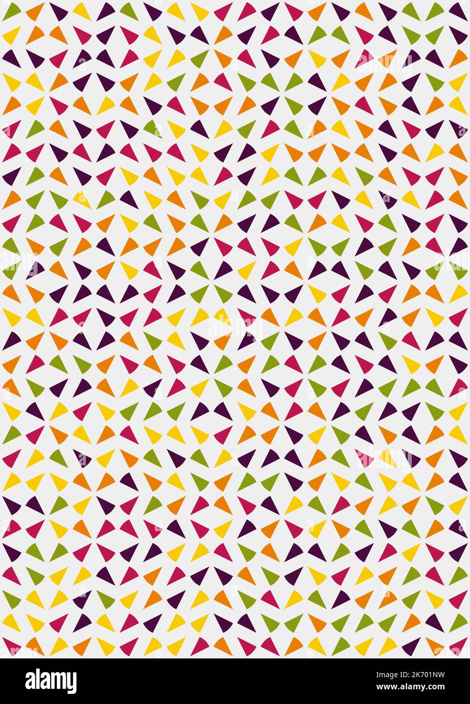 Abstract Geometrical generative computational art illustration Stock ...