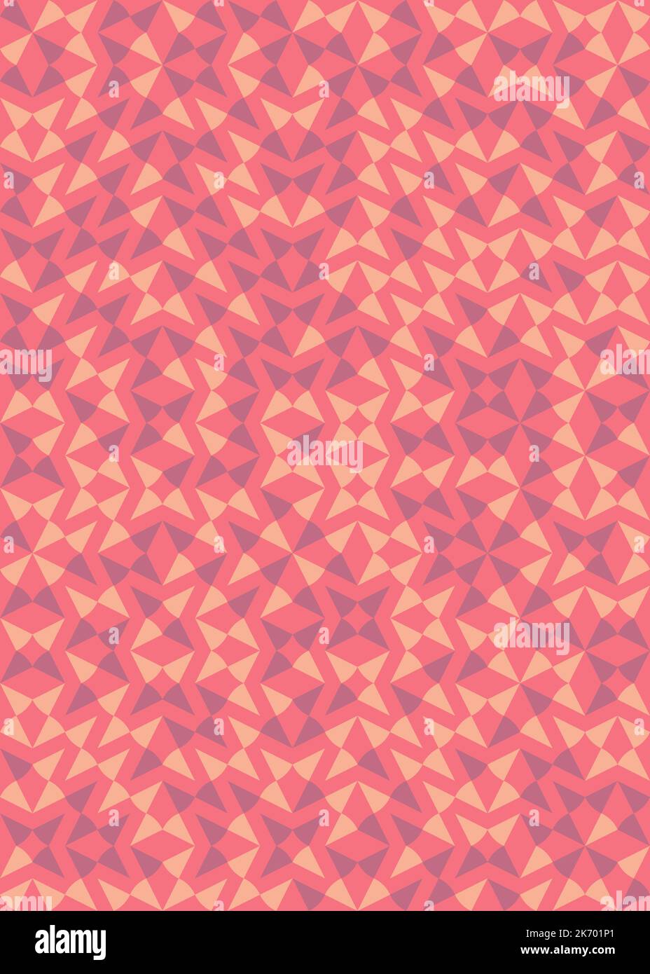 Abstract Geometrical generative computational art illustration Stock ...