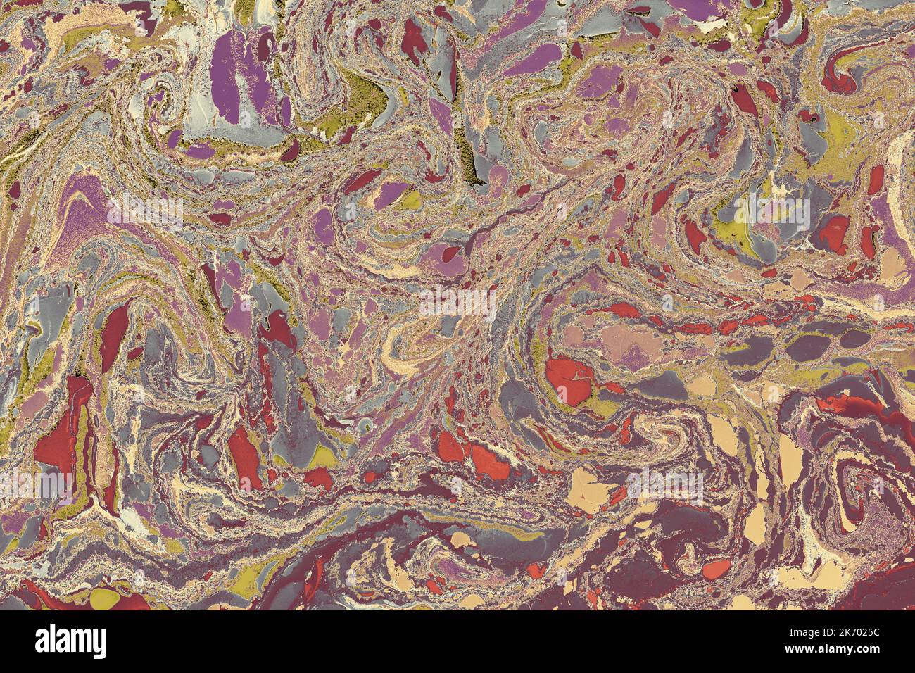 Abstract creative marbling pattern for fabric. Ebru marble effect ...