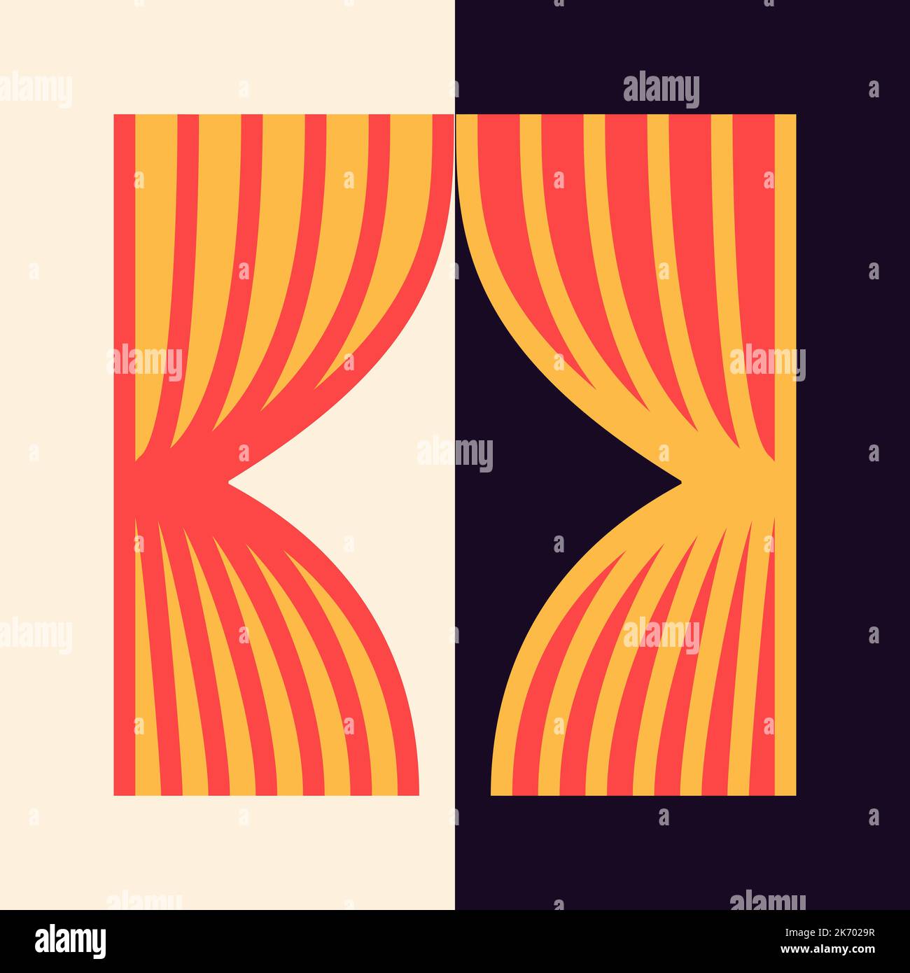 Dance theatre stage Stock Vector Images - Alamy