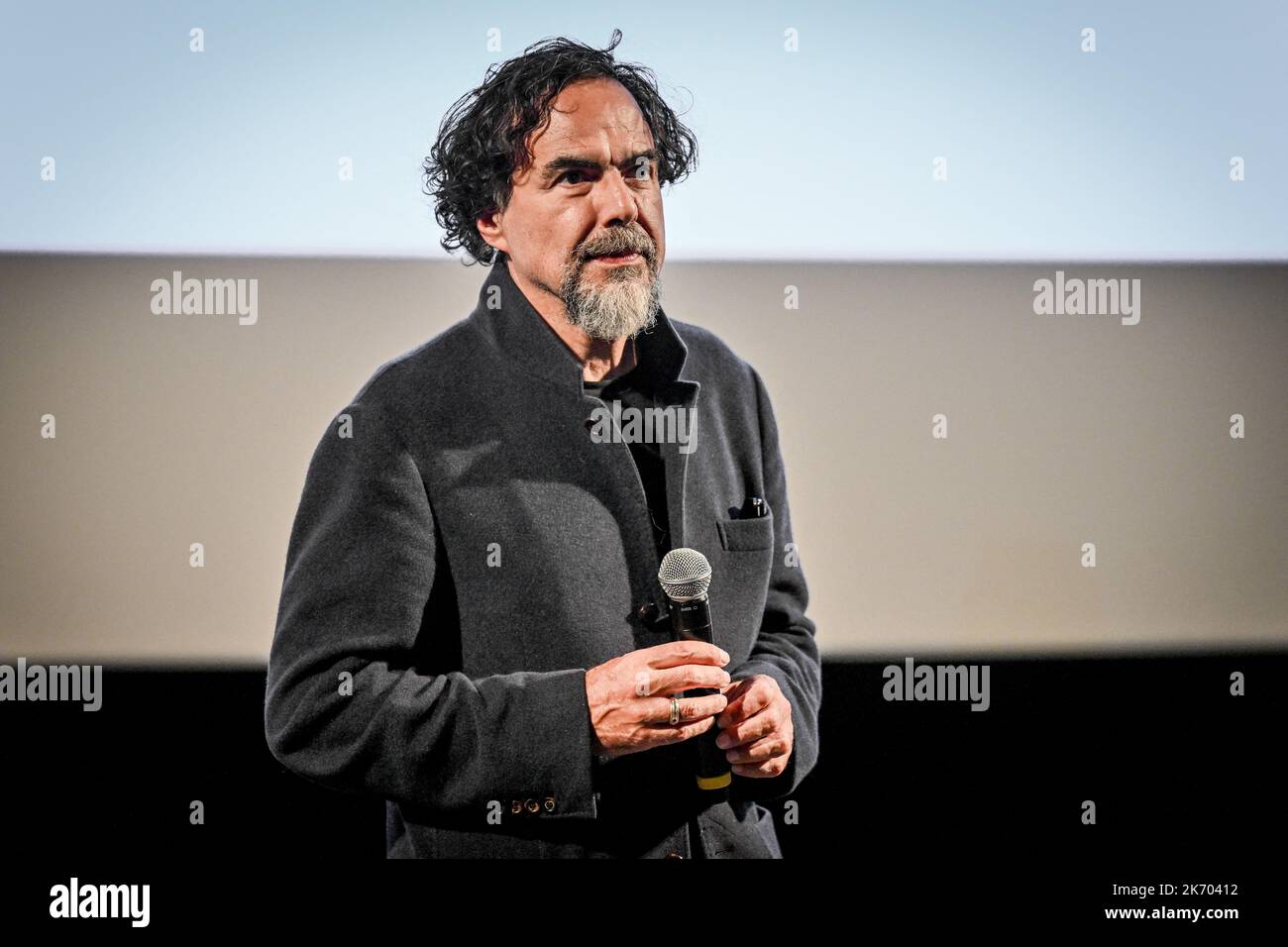 Alejandro Gonzalez Inarritu attends the screening of the movie Bardo ...