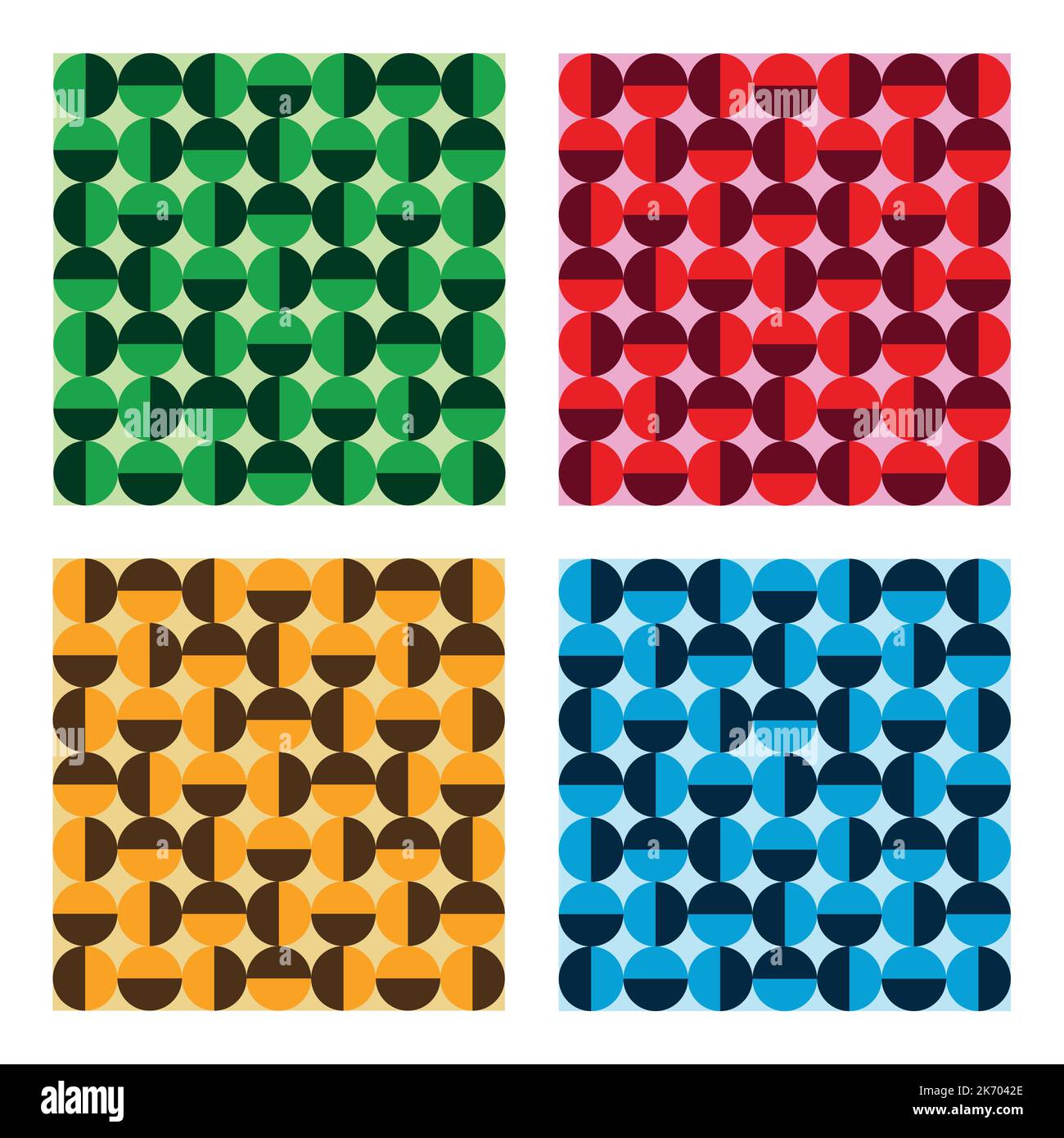 Seventies retro wallpaper Stock Vector Images - Alamy