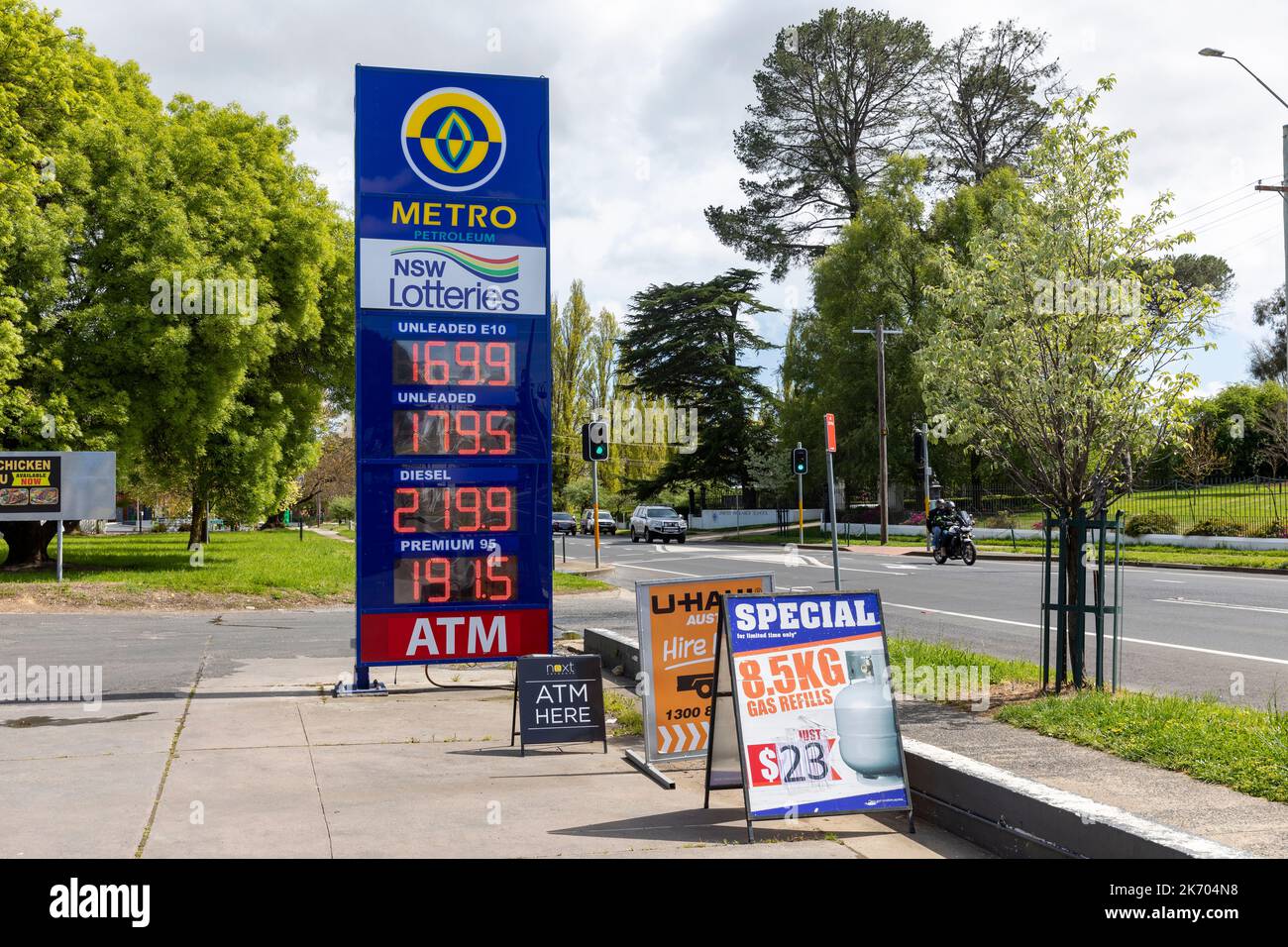 Village gas station hi-res stock photography and images - Alamy