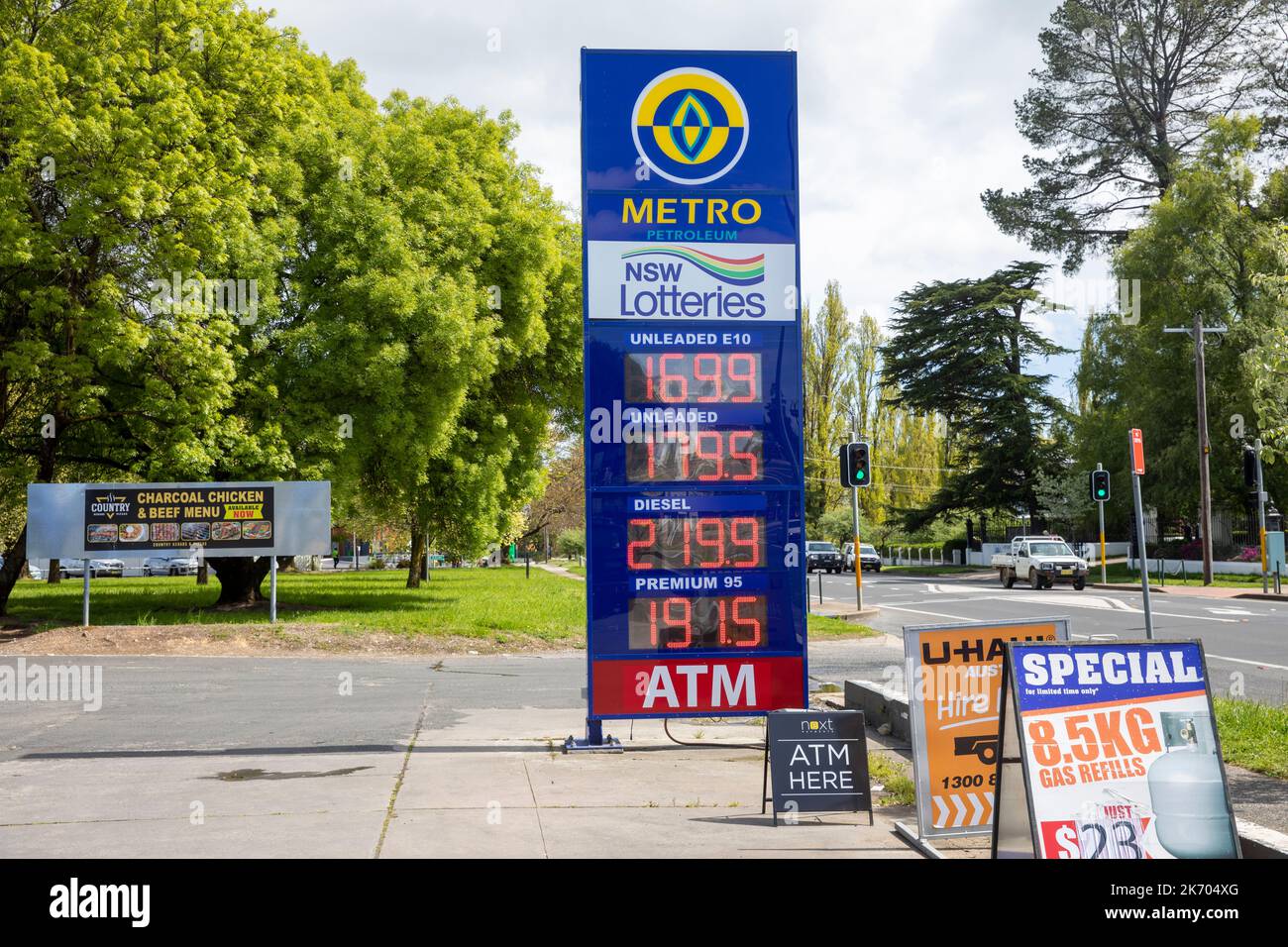 Australian gas station hi-res stock photography and images - Alamy