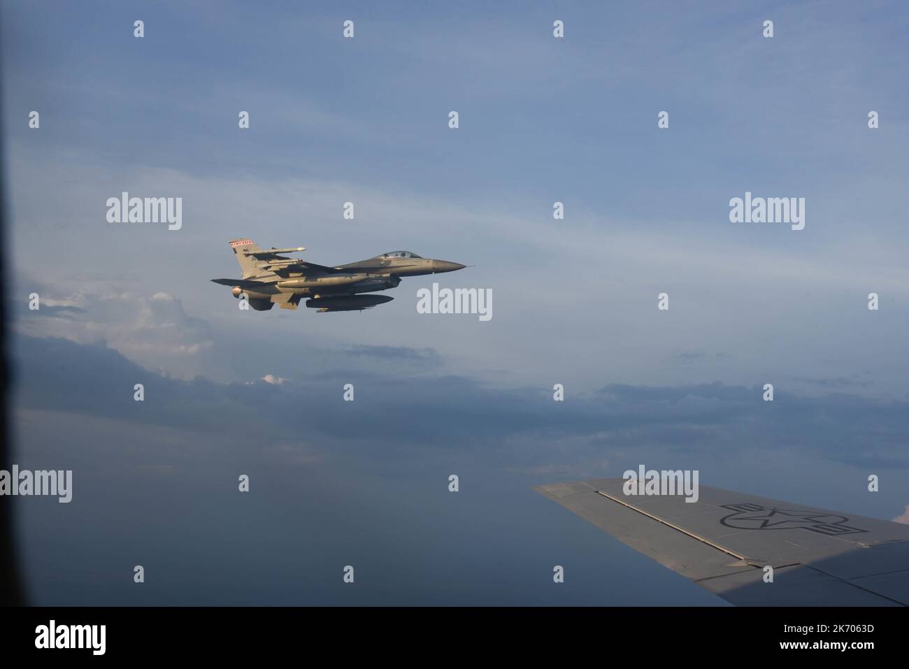 F-16 Falcons from the 187th Fighter Wing in Montgomery, Alabama fly in ...