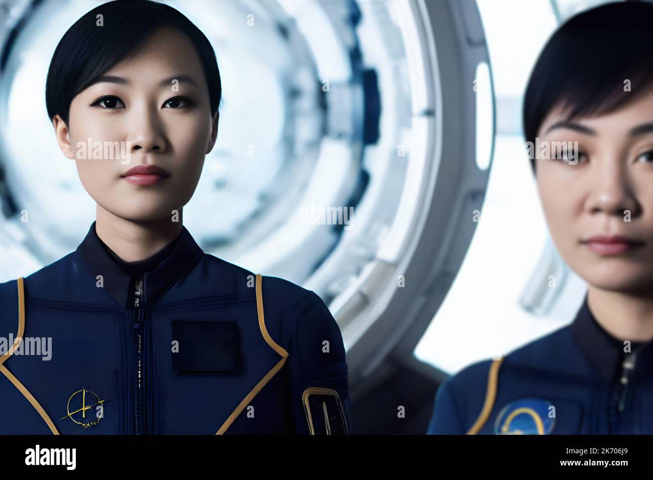 Female chinese astronaut hi-res stock photography and images - Alamy