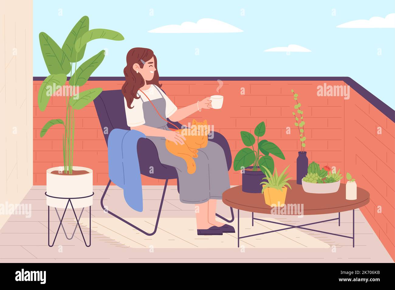 Balcone Stock Vector Images - Alamy