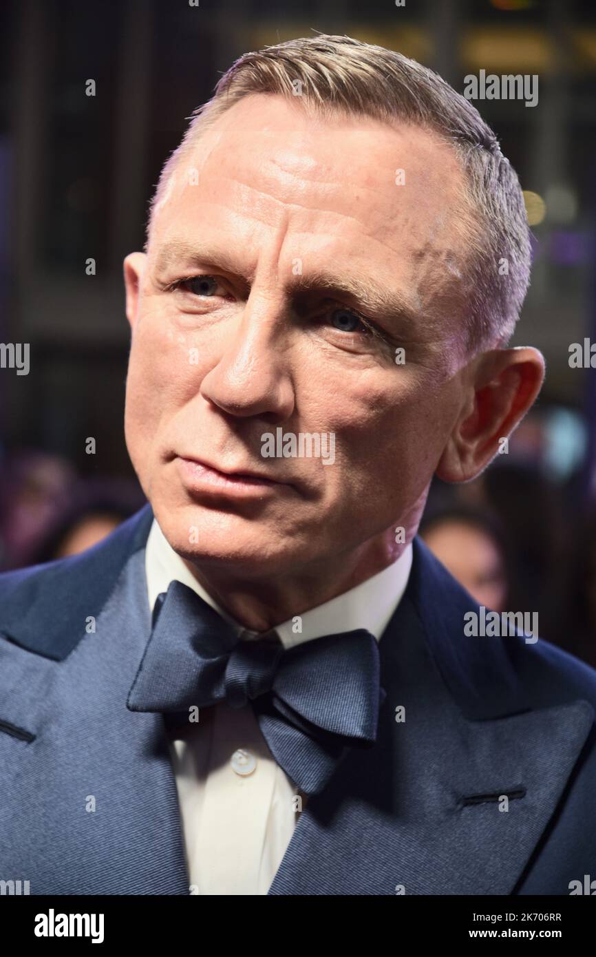 London, UK. 16th Oct, 2022. London, UK. Daniel Craig. Glass Onion ...