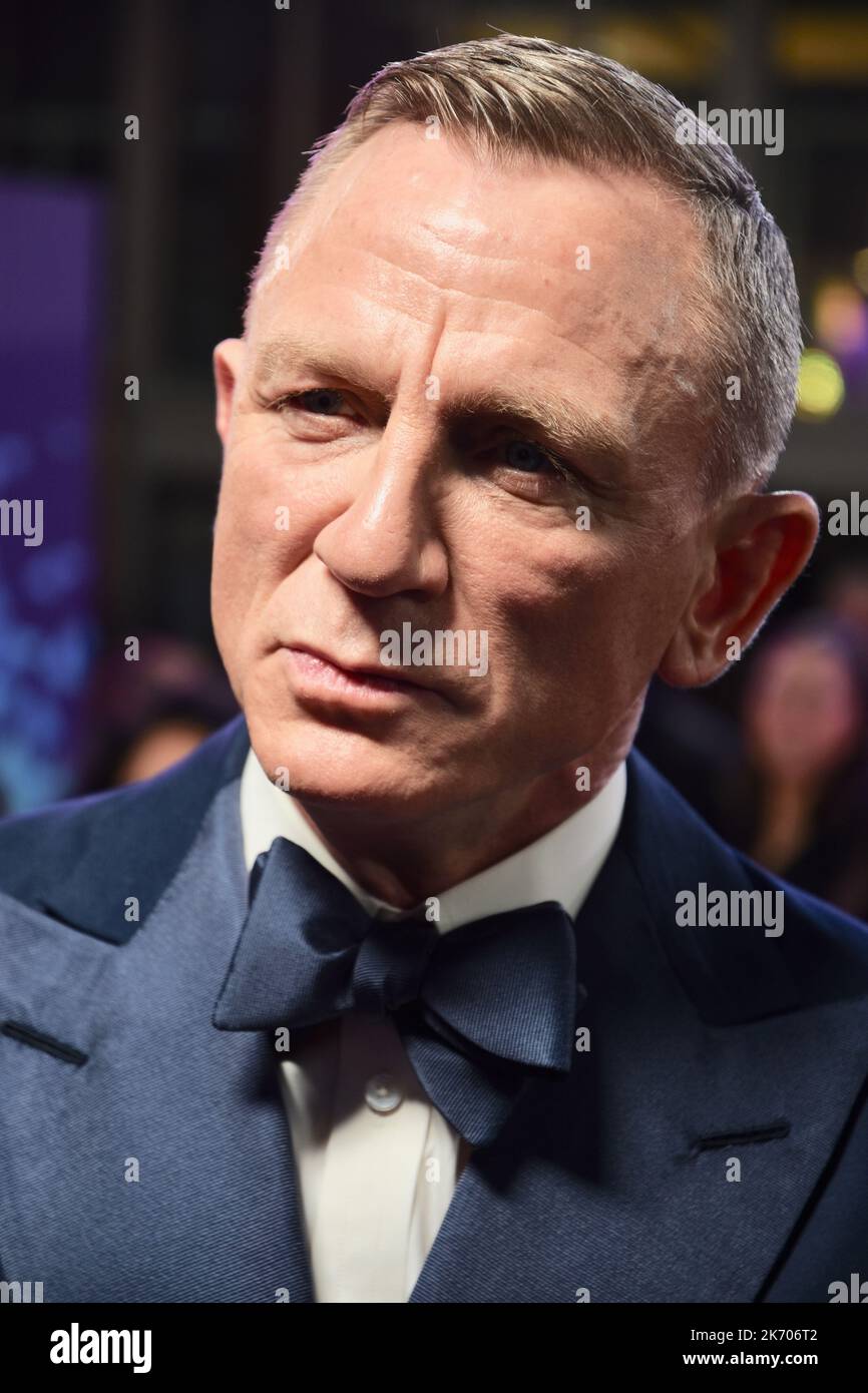 London, UK. 16th Oct, 2022. London, UK. Daniel Craig. Glass Onion ...