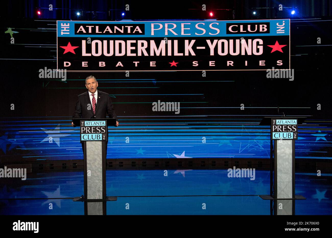 Atlanta, Georgia, USA. 16th Oct, 2022. MARK GONSALVES, Republican ...