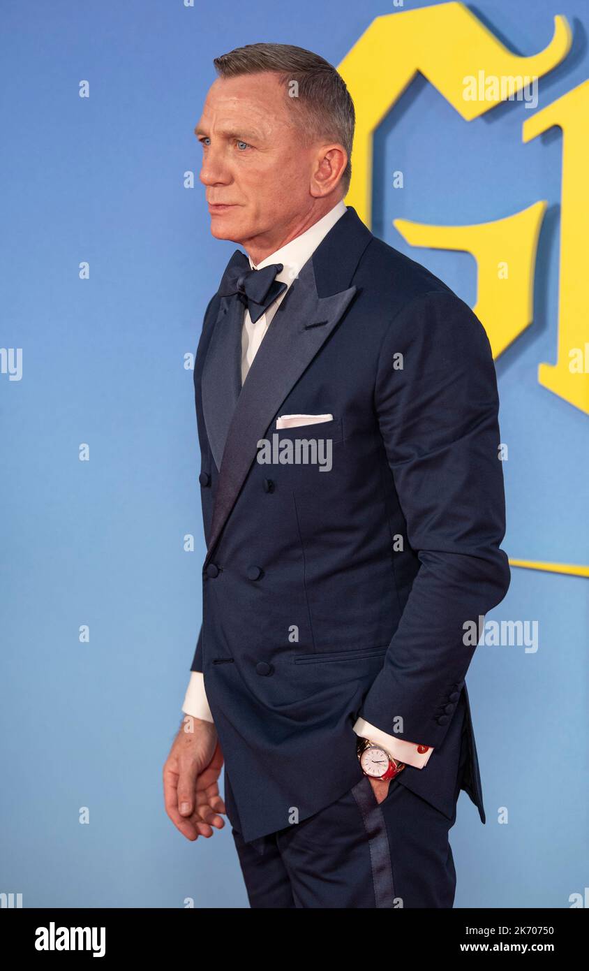 London, London, UK. 16th Oct, 2022. Daniel Craig attends the "Glass ...