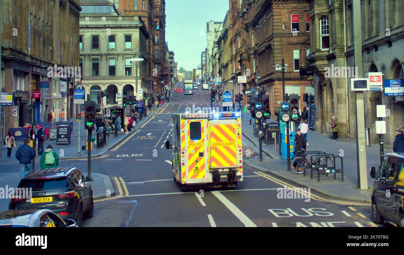 Ambulance on hope street is the most polluted road in the city famous ...