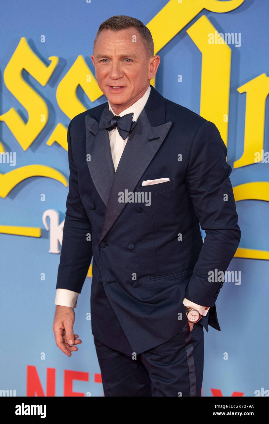 London, London, UK. 16th Oct, 2022. Daniel Craig attends the "Glass ...