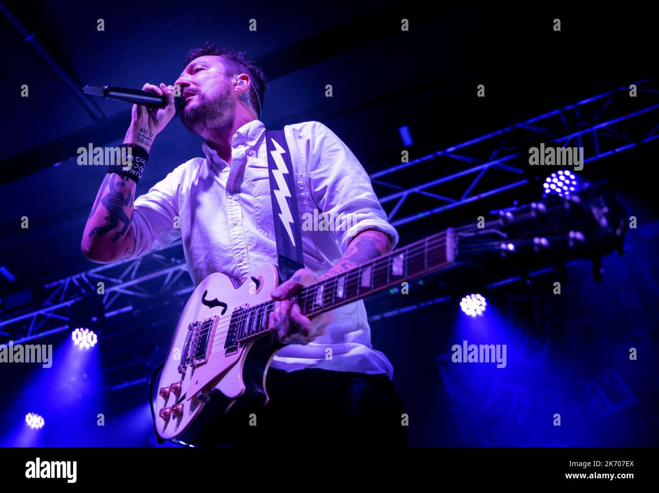 Frank Turner at Manchester Academy October 2022 Stock Photo - Alamy