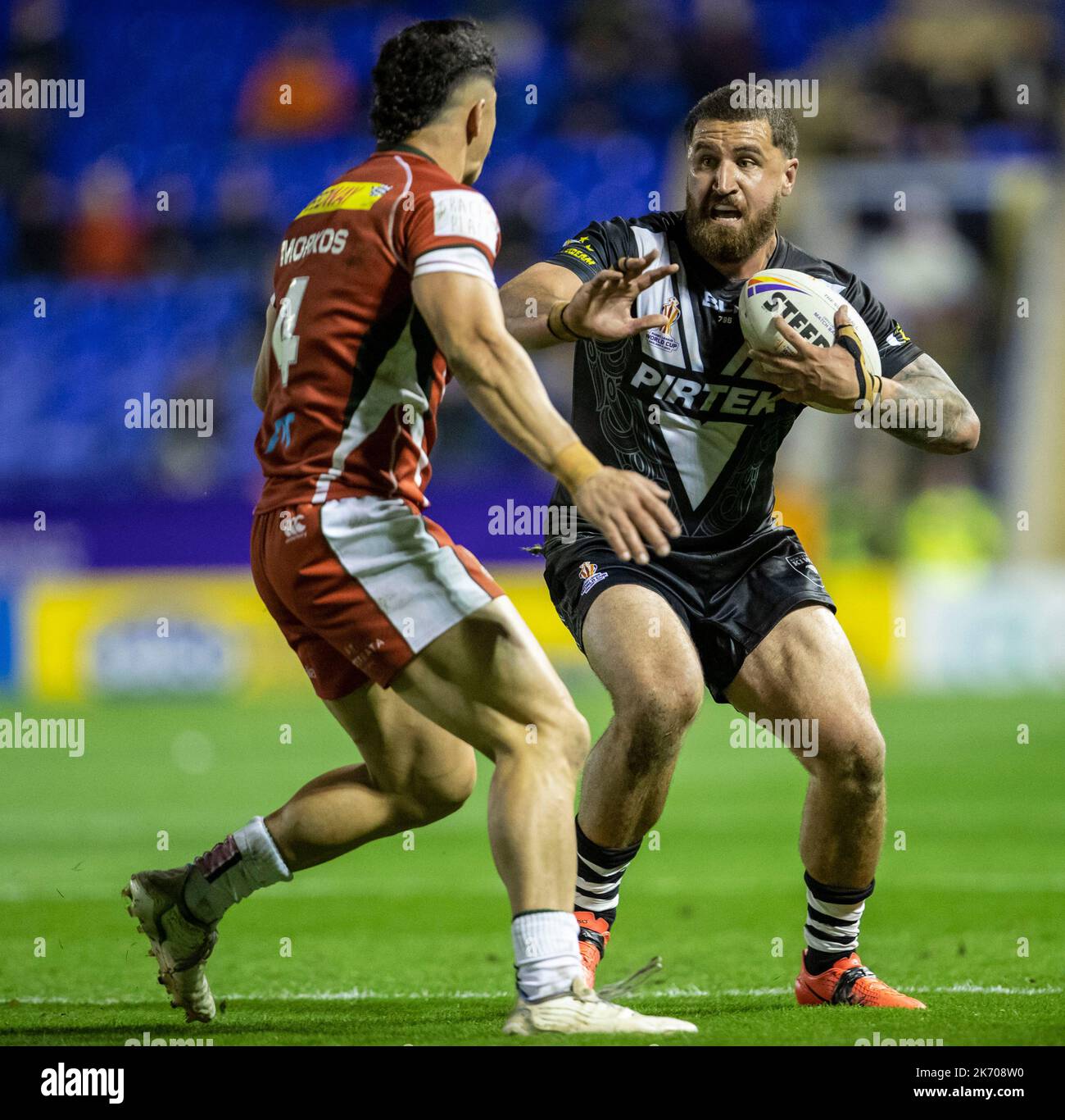 Warrington, UK. 16th October 2022; Halliwell Jones Stadium, Warrington ...