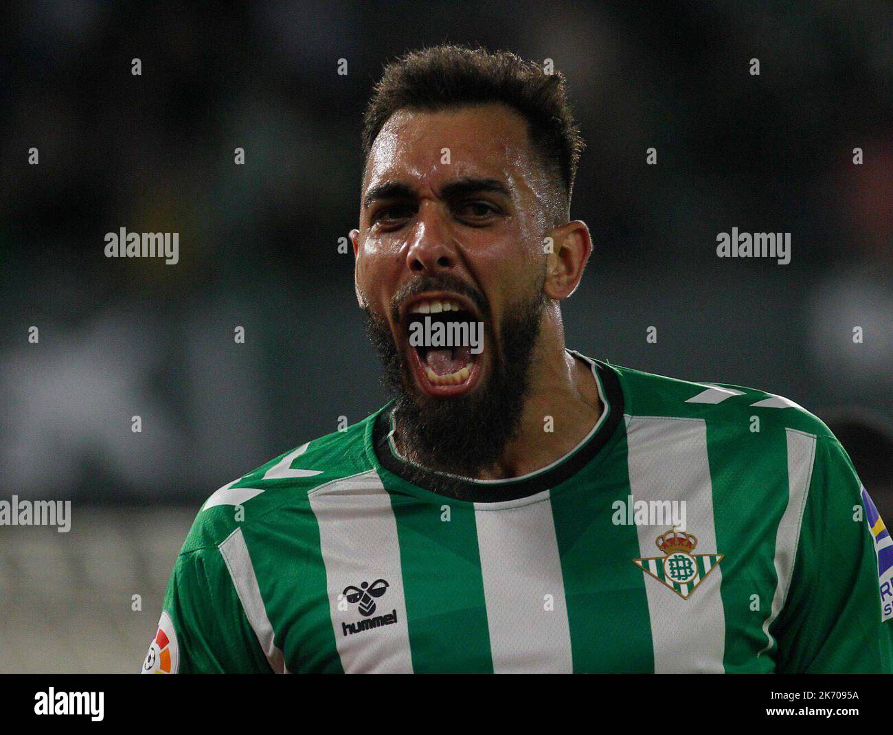 Sevilla, Spain. 16th Oct, 2022. Spanish La Liga soccer match Betis vs ...
