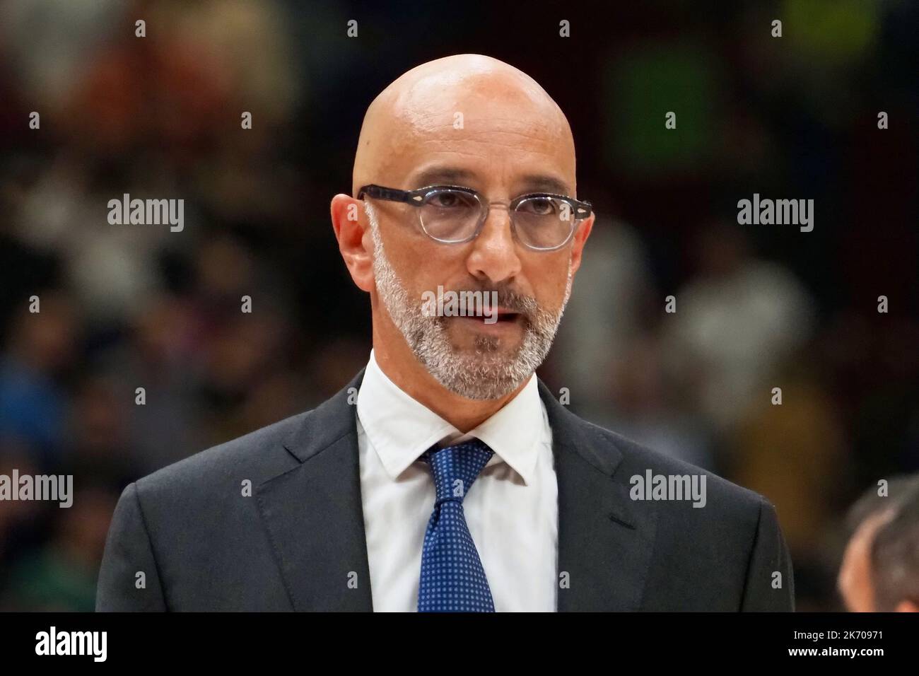 Mediolanum Forum, Milan, Italy, October 16, 2022, Frank Vitucci, head ...