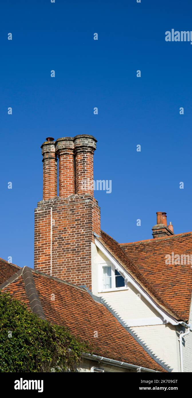 Cottages Much Hadham Hertfordshire Stock Photo - Alamy