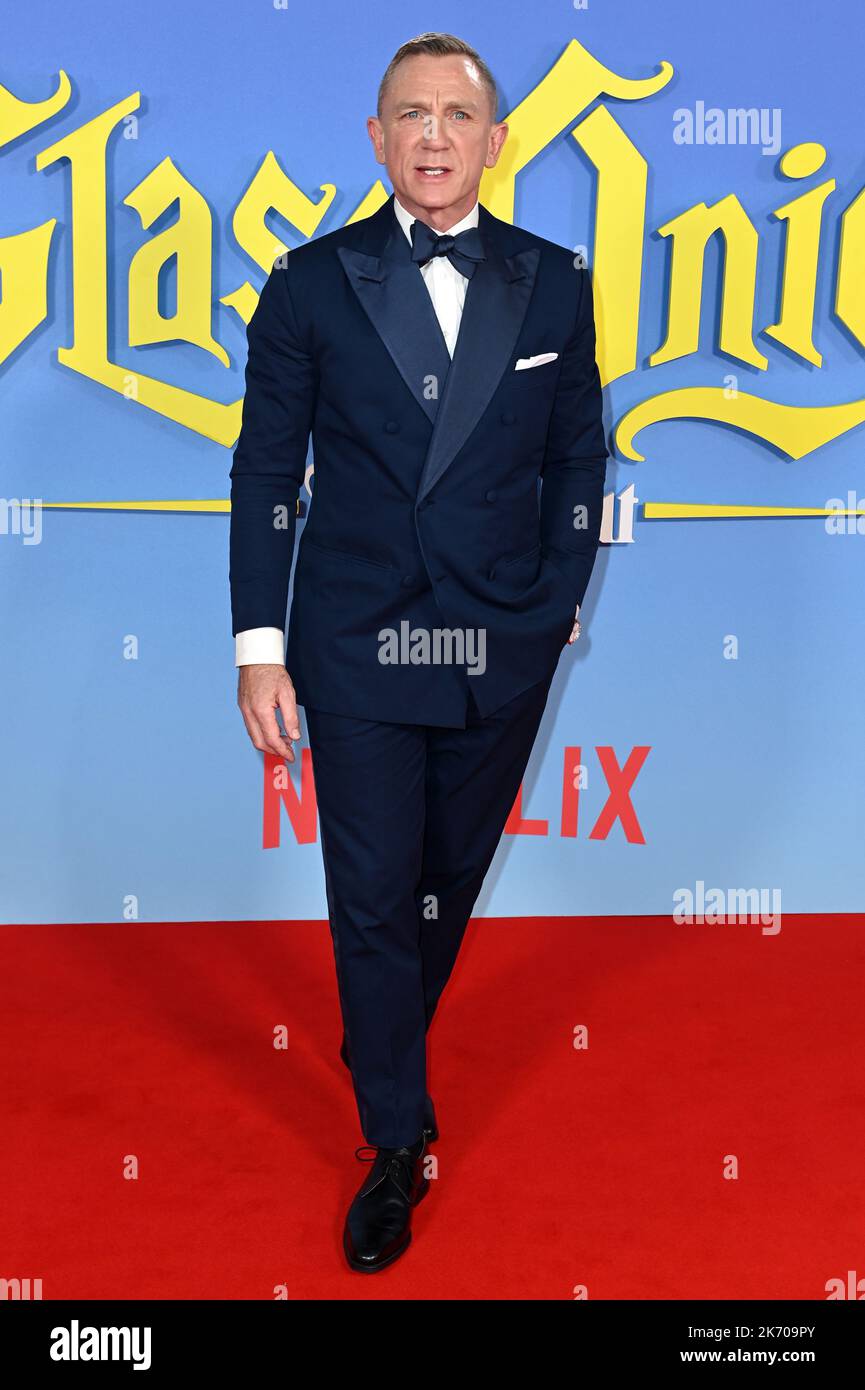 London, UK. October 16th, 2022. London, UK. Daniel Craig arriving at ...