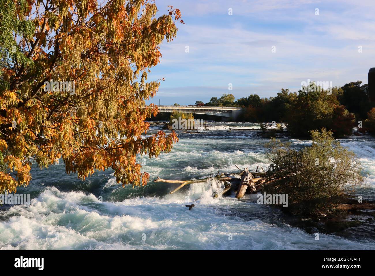 Rapids above niagara falls hi-res stock photography and images - Alamy