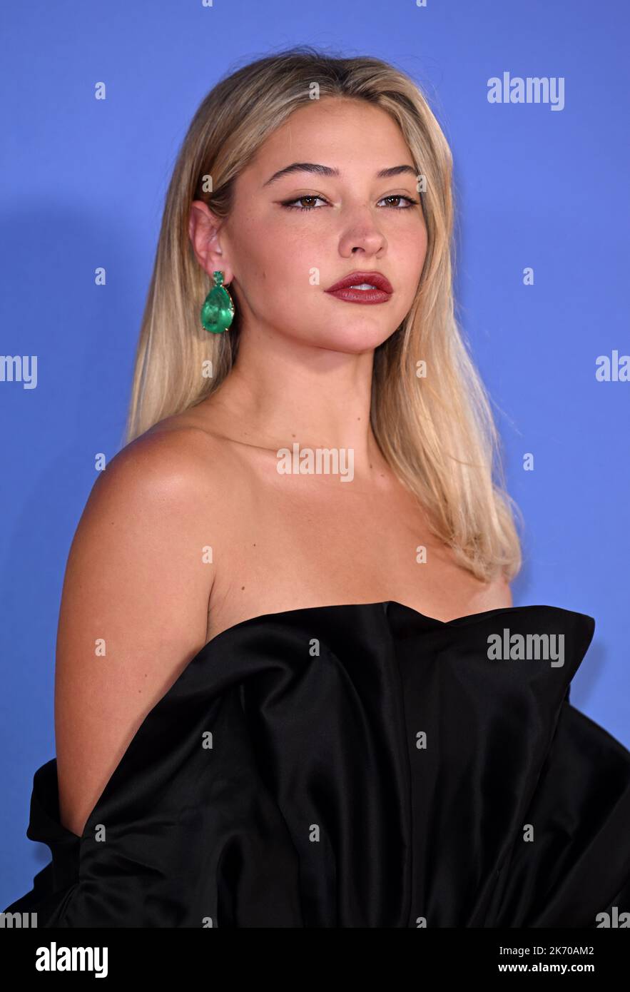 London, UK. October 16th, 2022. London, UK. Madelyn Cline arriving at ...