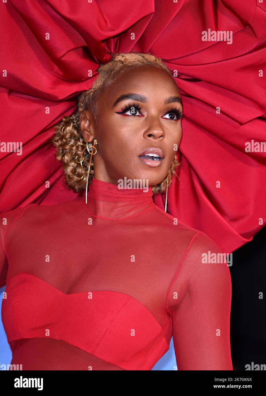London, UK. October 16th, 2022. London, UK. Janelle Mon‡e arriving at the BFI London Film ...