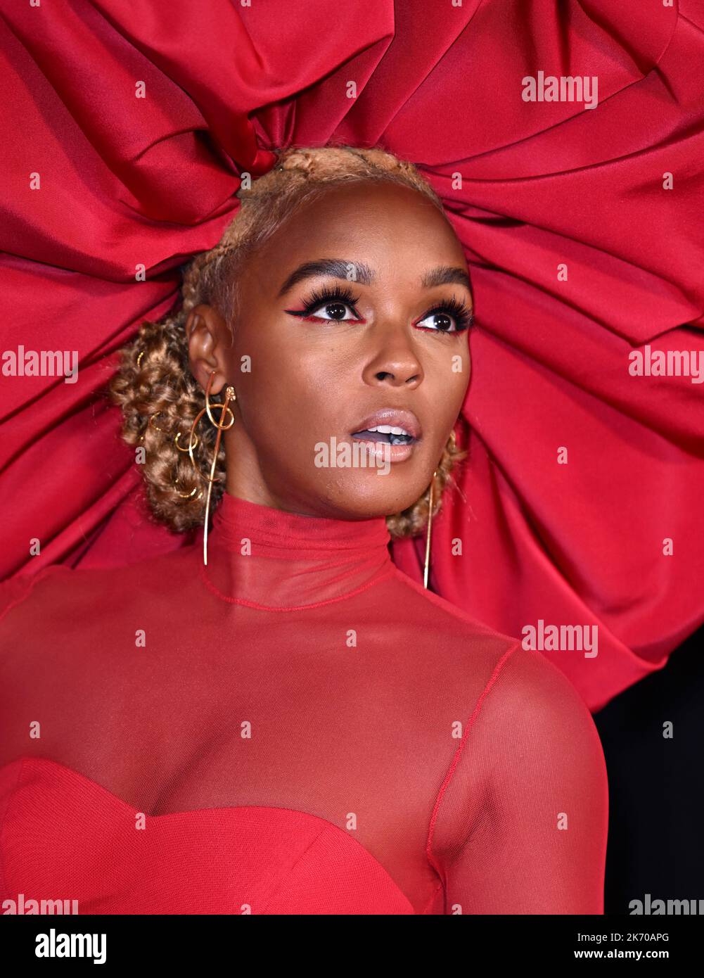 London, UK. October 16th, 2022. London, UK. Janelle Mon‡e arriving at the BFI London Film ...
