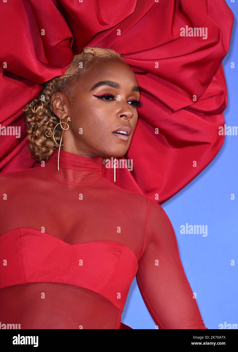 London, UK. October 16th, 2022. London, UK. Janelle Mon‡e arriving at ...