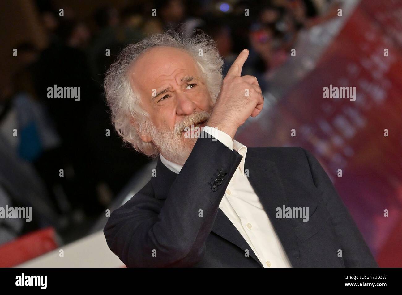 Rome, Italy. 16th Oct, 2022. Tony Servillo attends the red carpet of ...