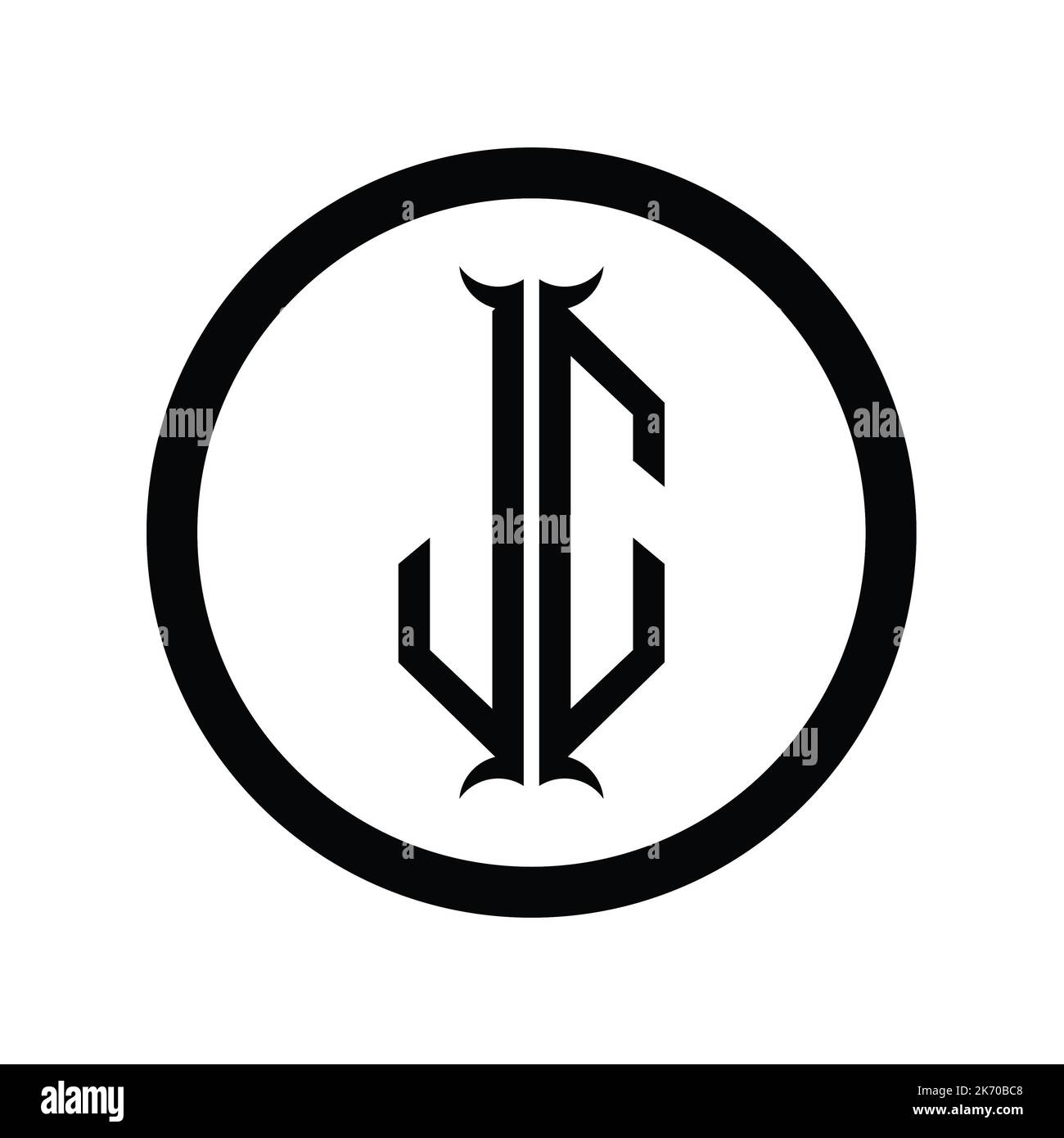 Jc logo design hi-res stock photography and images - Alamy
