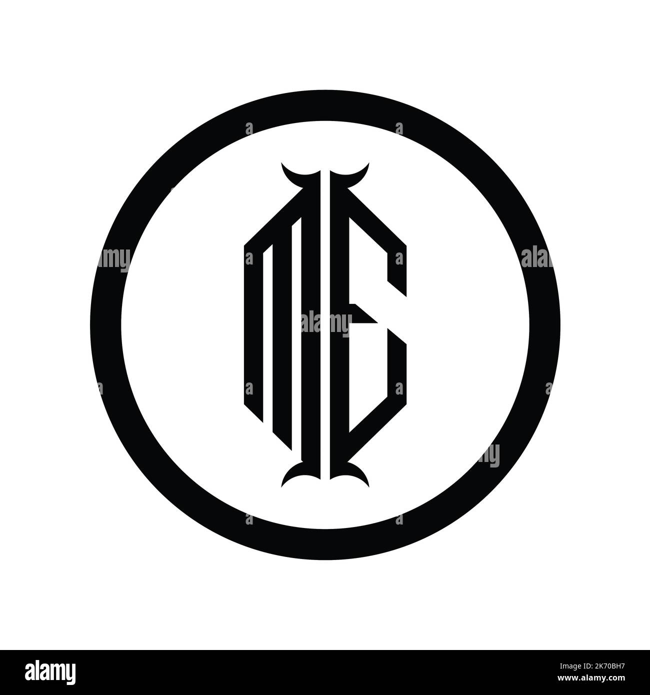 Em Logo Cut Out Stock Images And Pictures Alamy