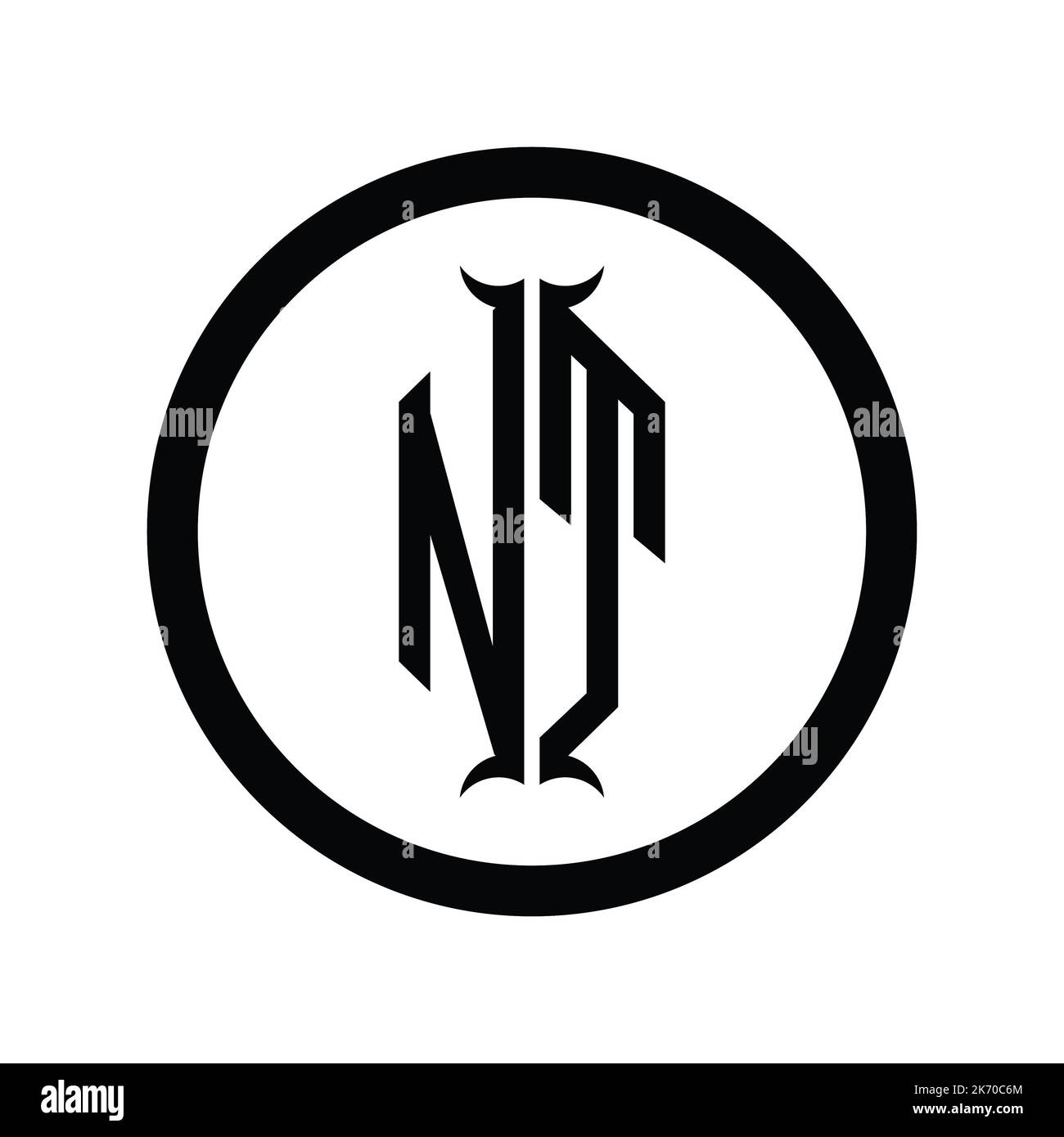 Tn modern logo hi-res stock photography and images - Alamy