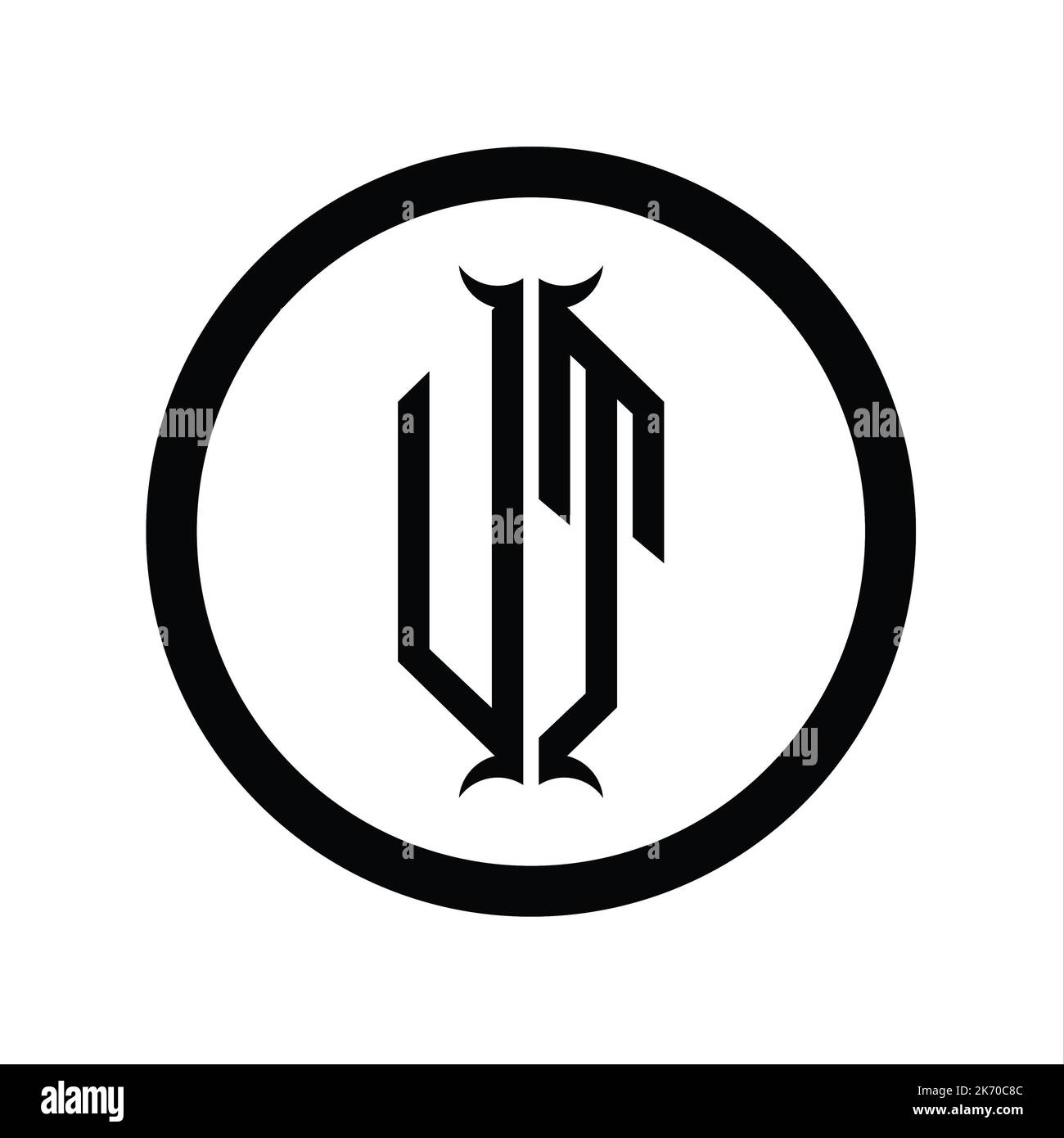 Tu modern logo hi-res stock photography and images - Alamy